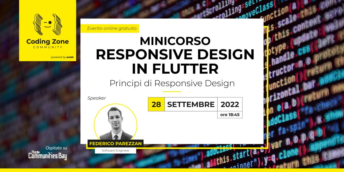 Minicorso Responsive Design in Flutter: principi di Responsive Design